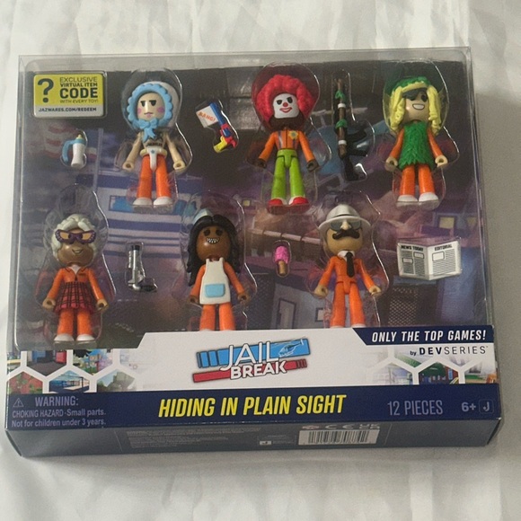 Jazwares | Toys | Jail Break Devseries 2pcs Action Figures Hiding In ...